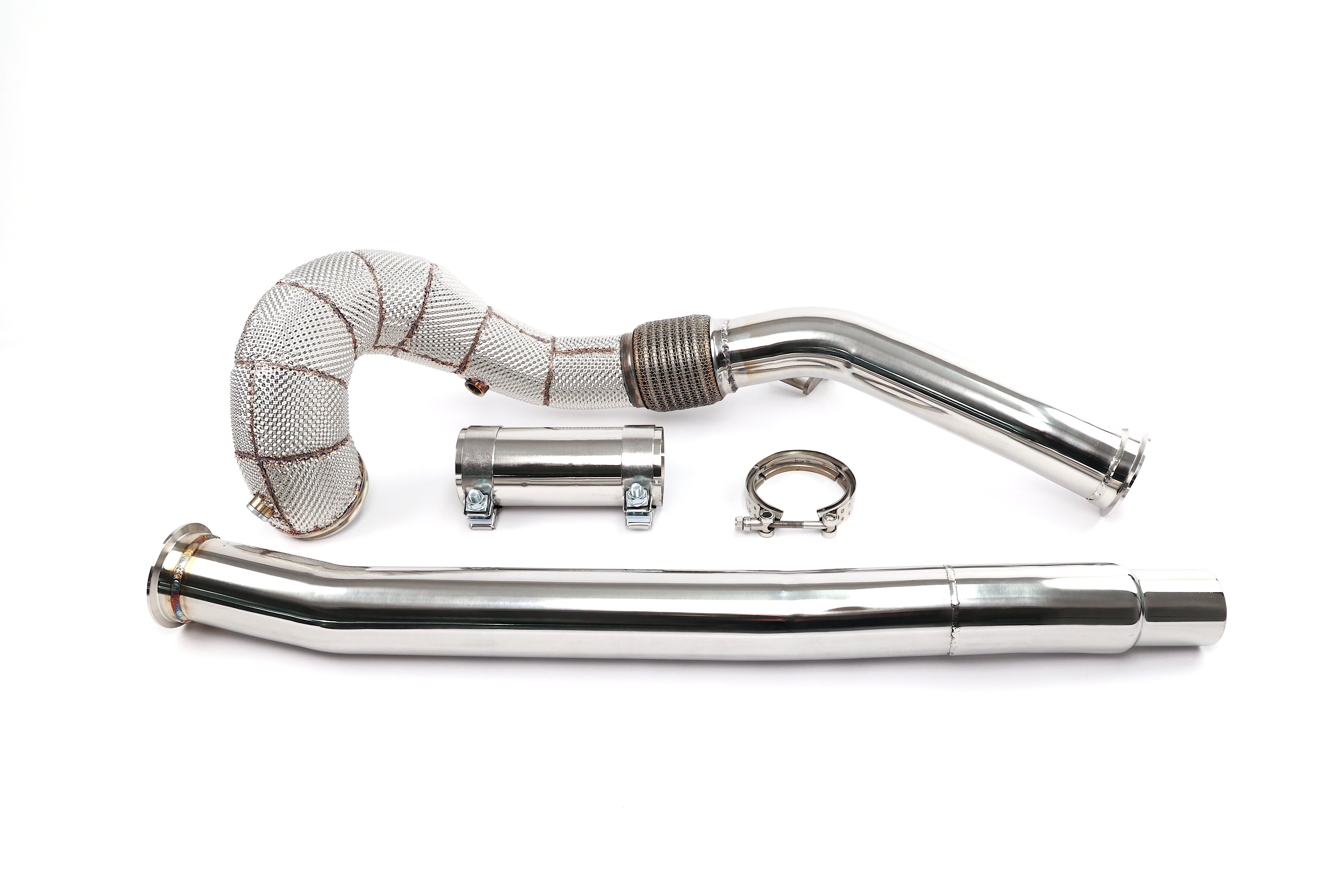EM 4”AWD Exhaust High Flow Catless Downpipe for 2.0T MQB Platform – EM ...